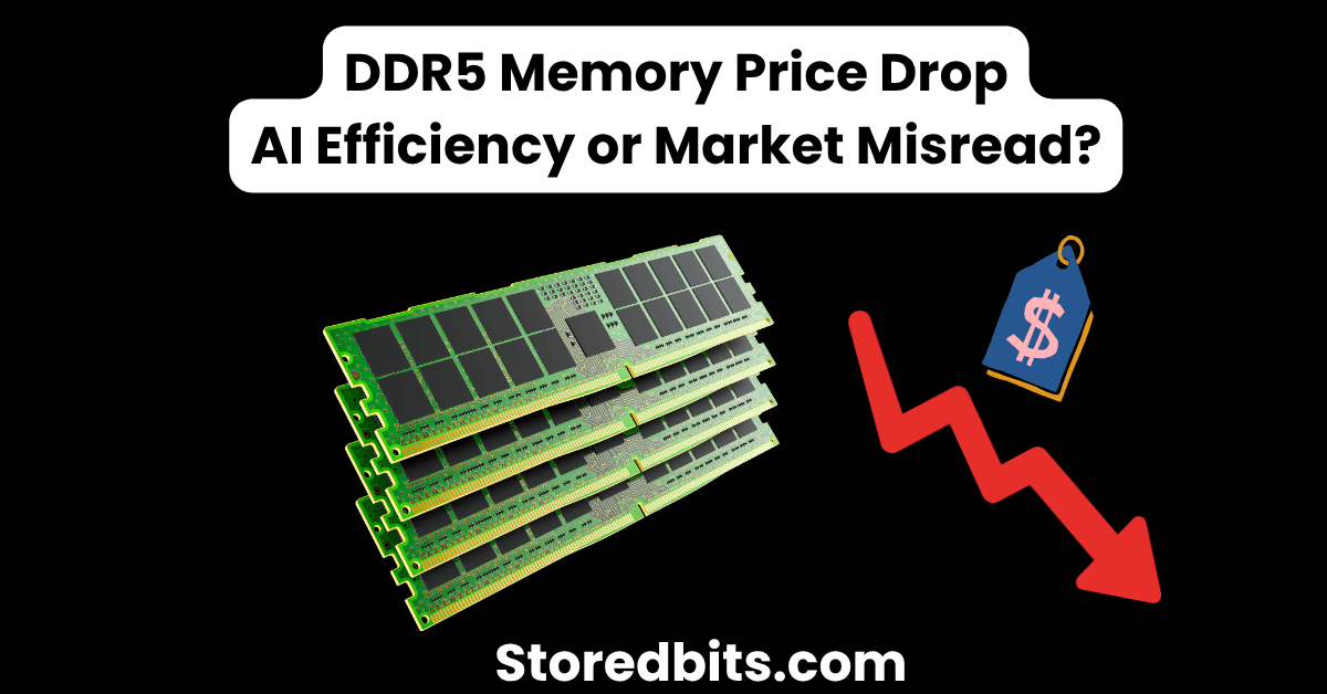 DDR5 Memory Prices Drop After Google's TurboQuant? AI Efficiency or ...