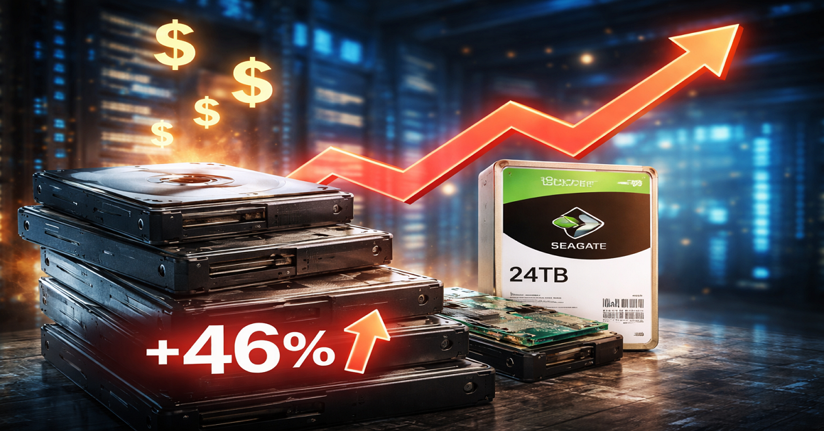 Hard Drive Prices Increase 40 in Months: AI Is Driving an Unexpected Surge