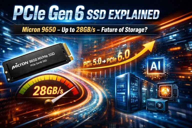 PCIe Gen 6 SSD: Micron 9650, 28GB/s Speed, Real-World Impact & Is It ...