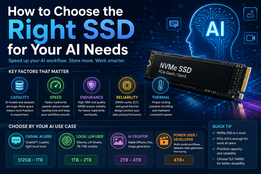 How to Choose the Right SSD for Your AI Needs?